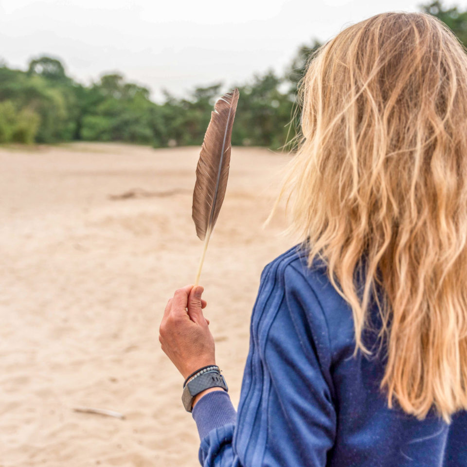 Easy Breezy - Ontspannen ademen met een veer